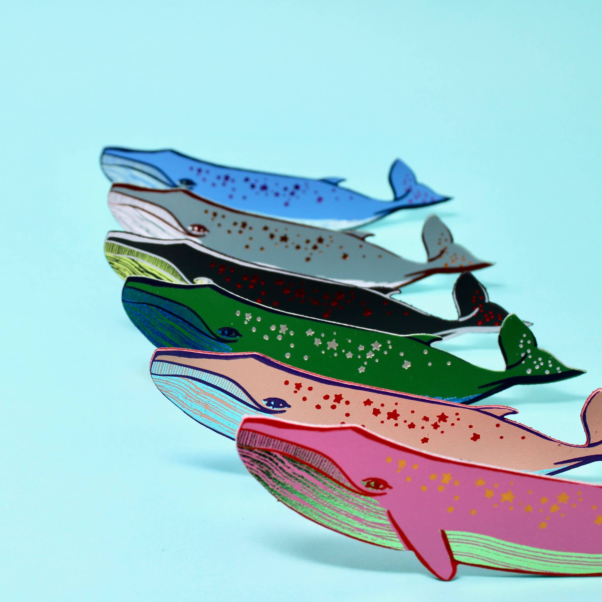 Whale Bookmark – Split Figs
